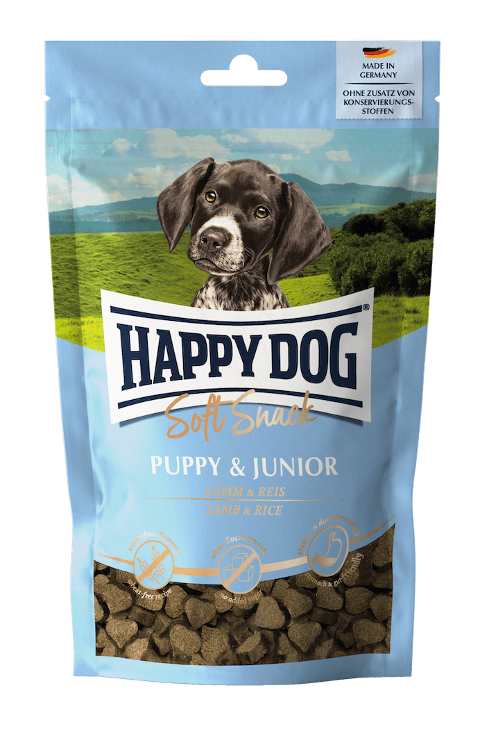 Happy Dog | Puppy & Junior Lamb Snack | Dog Treats | Medium & Large ...